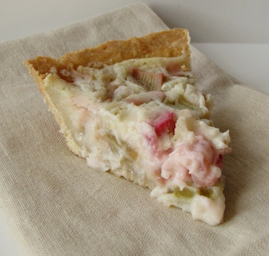 More Rhubarb? Rhubarb and Cream Pie - The Dabble