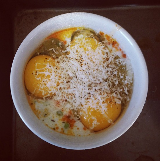 Recipe Throwback: Baked Eggs and Red Lentil Dip/Stew/Soup - The Dabble